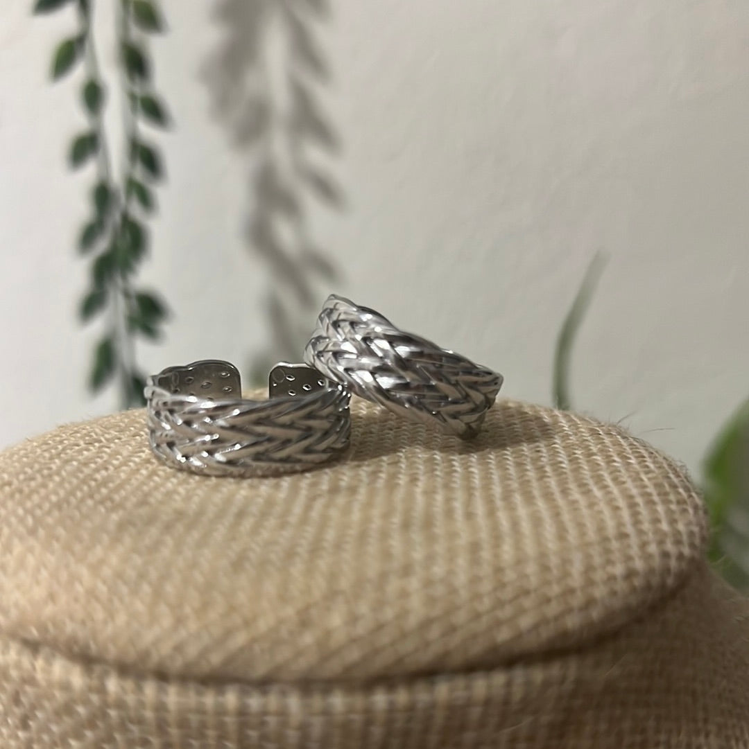 Rope ring silver – Boricua Brava