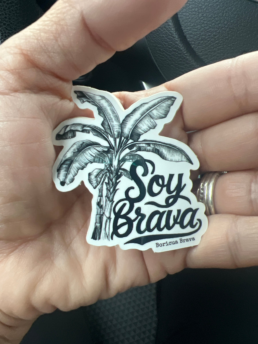 Soy Brava sticker – Boricua Brava