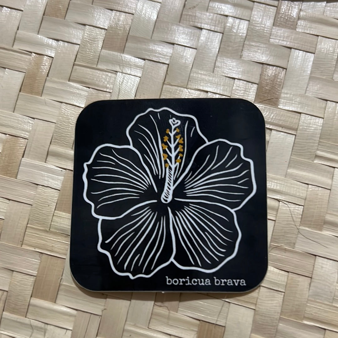 Flor Maga sticker – Boricua Brava