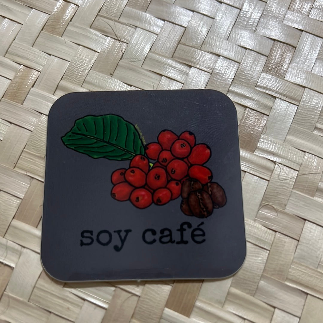 Soy Café sticker – Boricua Brava
