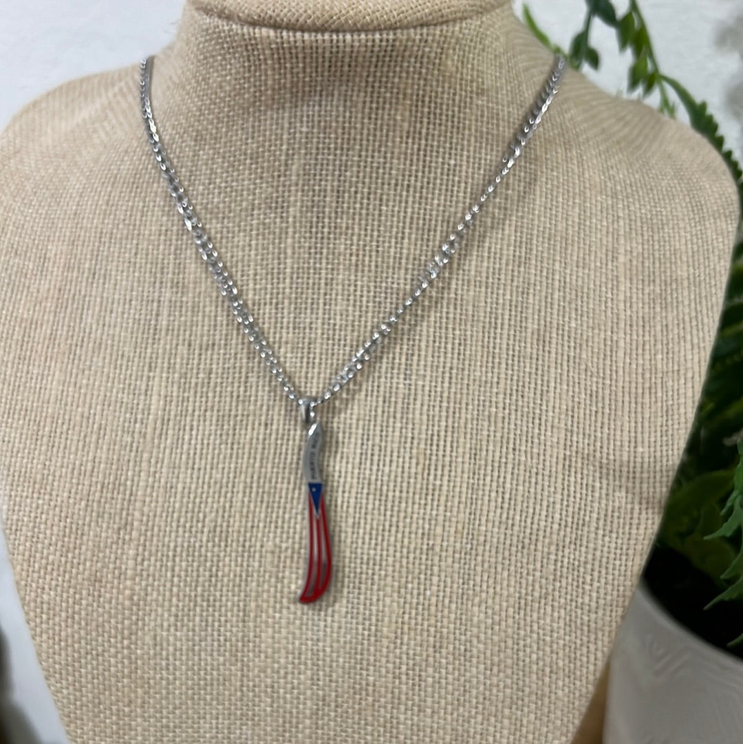 Cuban Chain Machete silver – Boricua Brava